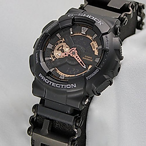 Link- watch adapter compatible with LEATHERMAN TREAD LT - Black (Lug size 26mm, Black, TREAD LT)