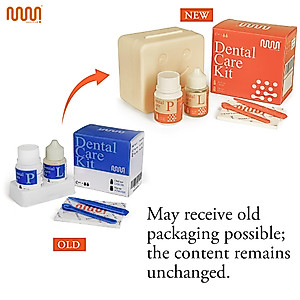 mastermedi Zinc Oxide Eugenol Cement Dental Care Kit Glue For Crowns & Bridges Filling