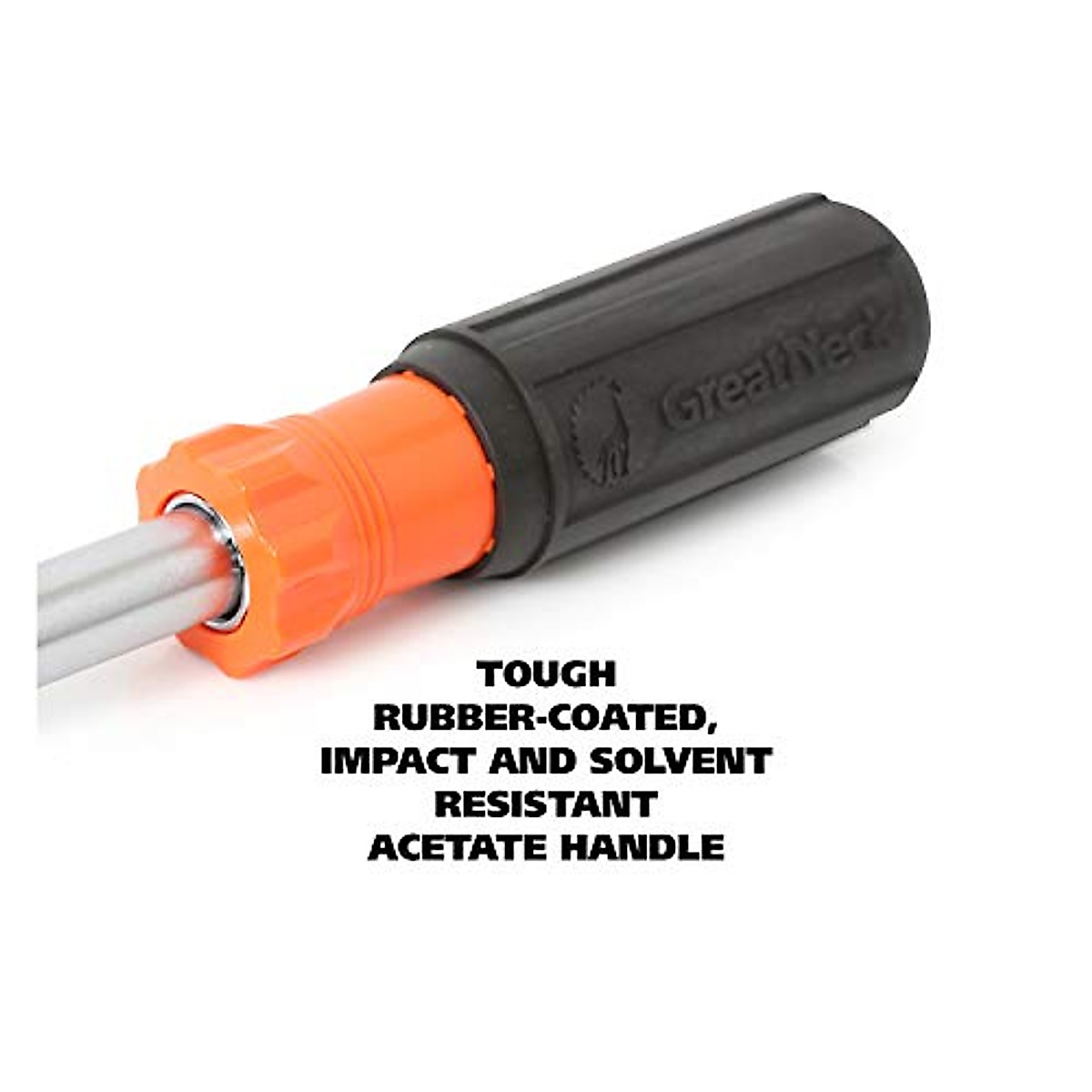 GreatNeck SD11RC 11 in 1 Screwdriver and Nut Driver Set, Multi-Bit Cushion Grip, Multi Tool Screwdriver Kit, HVAC tools, Electrician Tools