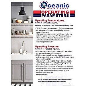 Premier Water Systems Portable Counter Top Alkaline Reverse Osmosis Water Filtration System - 50 GPD