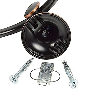 Delta Faucet ROS35-VCR Rosemount Collection Robe Hook, Venetian Bronze with Copper Reveal