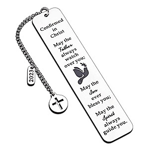 Baptism Gifts for Girl Boys Religious Gifts for First Communion Christening Gifts for Goddaughter Godson Godchild Baby Girl Adult Baptism Gifts for Women Men Friends Catholic Gifts Religious Bookmarks