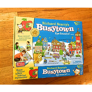 Wonder Forge Richard Scarry's Busytown, Eye Found It Toddler Toy and Game (5 players) for Boys and Girls Age 3 and Up - A Fun Preschool Board Game,Multi-colored