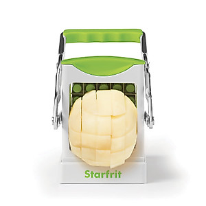 Starfrit Stainless Steel Fry Cutter, Silver/Black