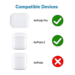 Wireless Charger, COSOOS Aluminum Wireless Charging Pad, 5W Lightweight Compact Charging Station Compatible with AirPods Pro, AirPods 2, AirPods Wireless Charging Case(Black)