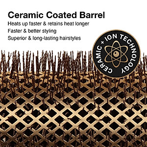 Olivia Garden NanoThermic Ceramic + Ion Round Thermal Hair Brush NT-54 (2 1/8")