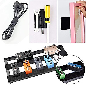 STAY GENT Strips with Self Adhesive Hook and Loop Tape Nylon Fabric Fastener for Couch Cushions, Guitar Pedal, Cable Management and Crafts Projects 11CM (4.3 Inch) Wide 1 M Long Tape