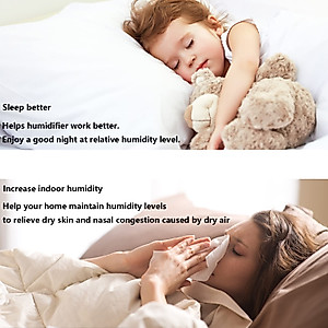 ITidyHome 4 Pack Replacement Humidifier Filter Wicking Compatible with Honeywell HC-888, HC-888N, Filter C,Designed to fit HCM-890 & HEV-320 & DCM-200 & DH-890