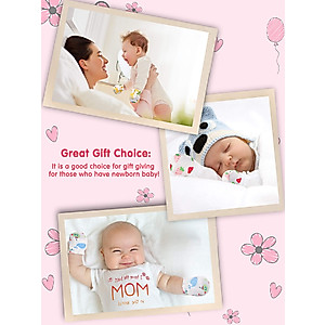 20 Pairs Newborn Baby No Scratch Mittens Unisex Baby Cotton Gloves Infant Toddler Mitts Set for 0-6 Months Baby Boys and Girls