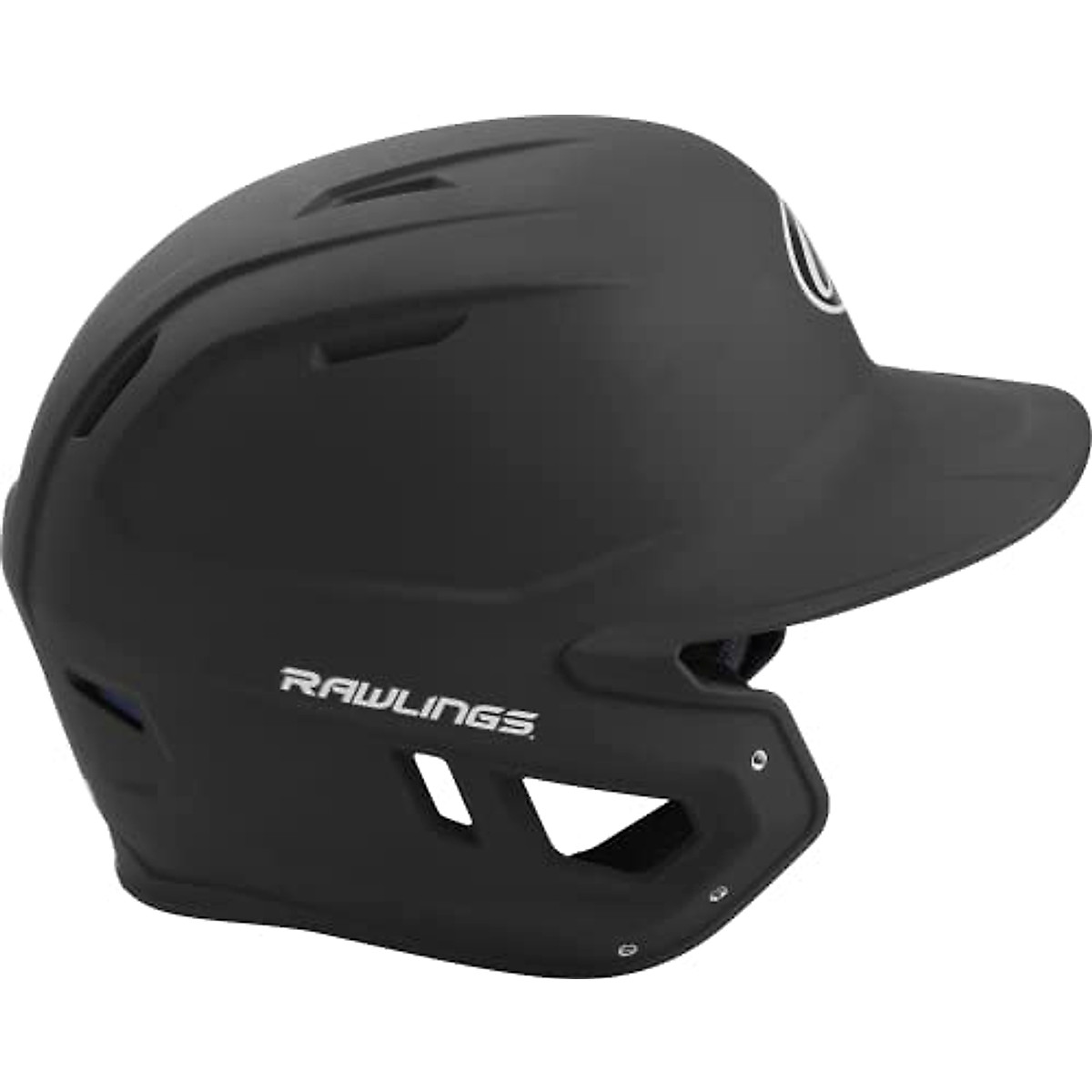 Rawlings | MACH Batting Helmet | Matte Black | Senior 6 7/8" - 7 5/8"