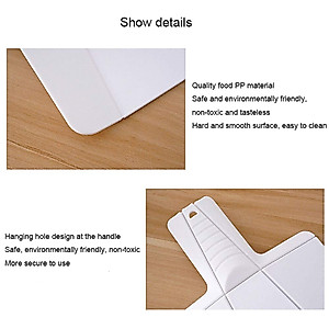 Portable Foldable Chopping Board Folding Plastic Kitchen Food Cutting Boards Veggies Fruit for Chopping - Dicing - Slicing Dark Gray Medium