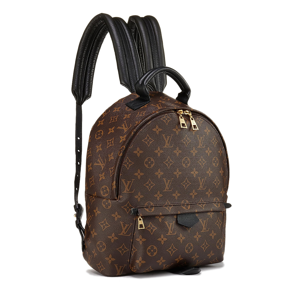 Louis Vuitton, Pre-Loved Monogram Canvas Palm Springs Backpack MM, Brown