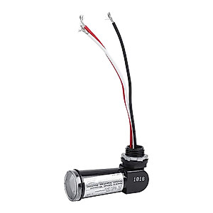 Sonew Photoelectric Switch Sensor 120V Photocell Dusk to Dawn Button Photo Control Eye Switch Flush Mount