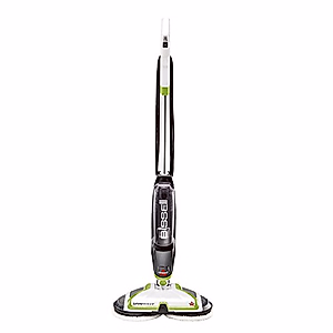 BISSELL Spinwave Powered Hardwood Floor Mop and Cleaner, Green Spinwave, 2039A, 14" Cleaning Path Width
