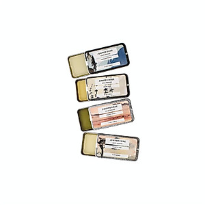 Juniper Ridge Coastal Pine Solid Perfume | Wild-Harvested Essential Oil Blend | Unisex Fragrance | Travel Friendly | 0.5 oz Tin