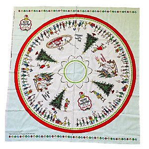 Robert Kaufman Fabrics How The Grinch Stole Christmas Tree Skirt Panel