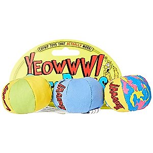 Yeowww My Cats Balls, 3 Balls per Pack