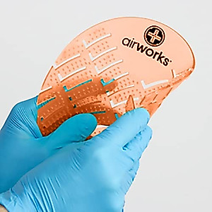 Hospeco - CC-007 Airworks AWUS007-BX Urinal Deodorizer Screen Mango Orange (Box of 10)