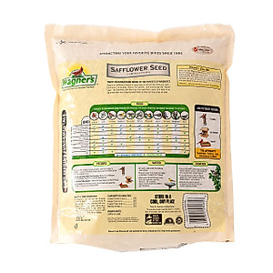 Morning Song Sunflower Wild Bird Food Bundle (5.5 lbs) | Wagner's Safflower Seed (5 lbs)