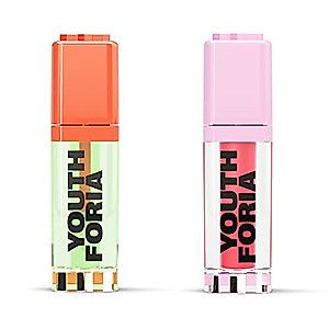 Youthforia BYO Blush 2-Pack, Original Color-Changing Blush Oil & Non-Color Changing Tinted Blush Oil, Buildable Formulas, Vegan & Cruelty-Free
