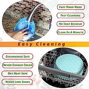 MarkoJo 3PCS 8.5inch Air Fryer Silicone Liners -Microwave Oven Bowl - Reusable -Food Grade Tasteless Air Fryer Accessories Kitchen gadgets Must Have Foodie