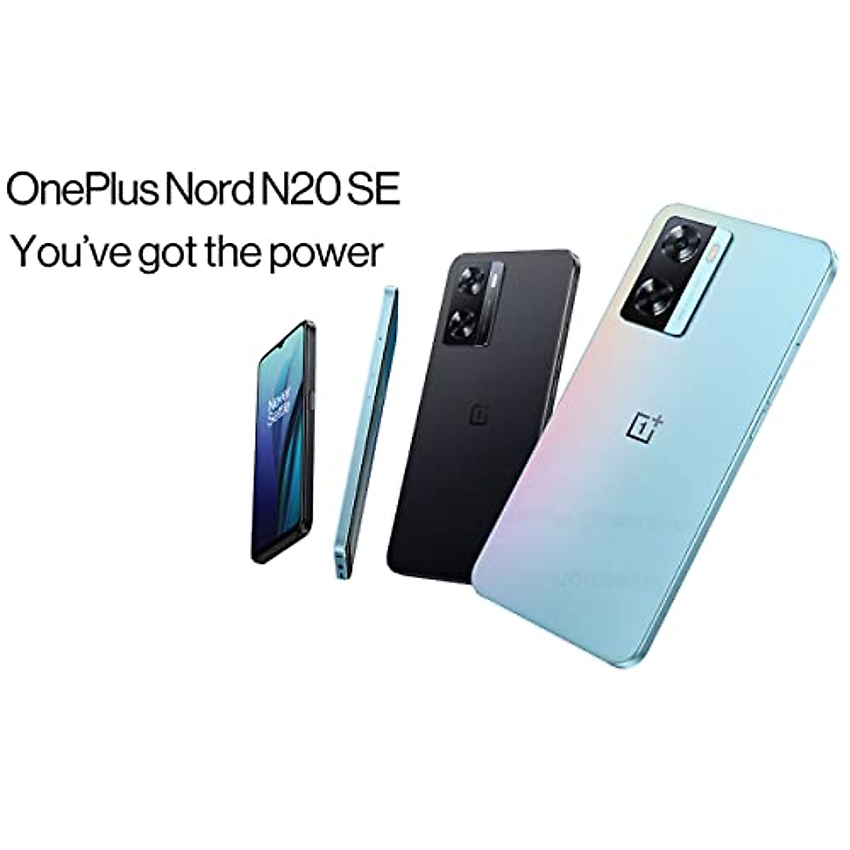 OnePlus Nord N20 SE 64GB 4GB RAM Factory Unlocked (GSM Only | No CDMA - not Compatible with Verizon/Sprint) Blue