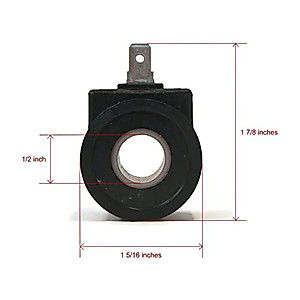 The ROP Shop | Pack of 3 - Plow Control Valve Coil with Spade Terminals for Western MVP Plus