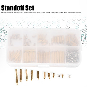Standoff Set, Durable Brass Spacer M2 Compact Structure for Factory for Communications for Engineer