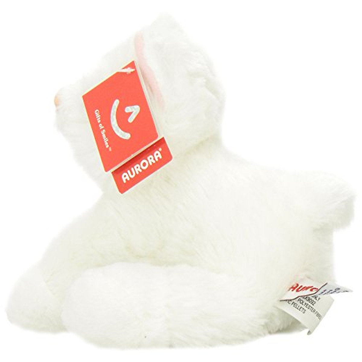 Aurora® Adorable Mini Flopsie™ Sugar Too™ Stuffed Animal - Playful Ease - Timeless Companions - White 8 Inches