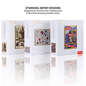 Blue Kazoo The Artist Series - Artfully Designed 1,000-Piece Art Jigsaw Puzzles for Adults Crafted with Premium Puzzle Board and Crisp, Vibrant, and High-Res Imagery
