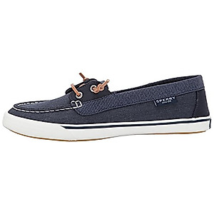 Sperry Womens Lounge Away Sneaker, Navy, 7.5
