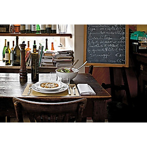 Alessi A di PlateBowlCup Dinner Plate (AJM28/1), Large, Silver, Set of 4