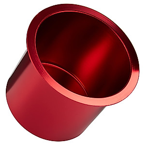 Lot of 10 Vivid Red Aluminum Cup Holders by Brybelly