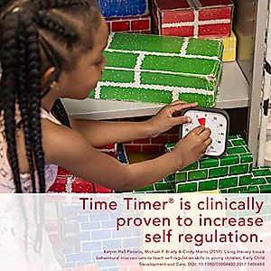 TIME TIMER MOD (Charcoal), A Visual Countdown 60 Minute Timer for Classrooms, Meetings, Kids and Adults Office and Homeschooling Tool with Silent Operation and Interchangeable Silicone Cover