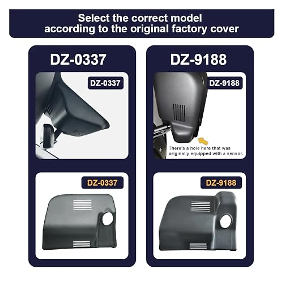 Fitcamx 4K DVR Dashcam Car Camera Video Recorder Compatible with Ridgeline 2020-2023/ Compatible with Pilot 2016-2022/ Passport 2019-2023 (Color : DZ-0337, Size : 4K Dual Cam 128GB)