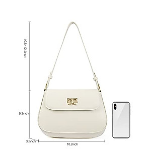 CLUCI Purses for women,Small Shoulder Bag Cute Clutch Designer tote Handbags leather crossbody bag Hobo purse with Zipper Closure