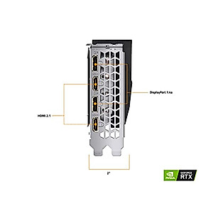 GIGABYTE GV-N306TXGAMING OC-8GD GeForce RTX 3060 Ti Gaming OC D6X 8G Graphics Card, 3X WINDFORCE Fans, 8GB 256-bit GDDR6X, Video Card