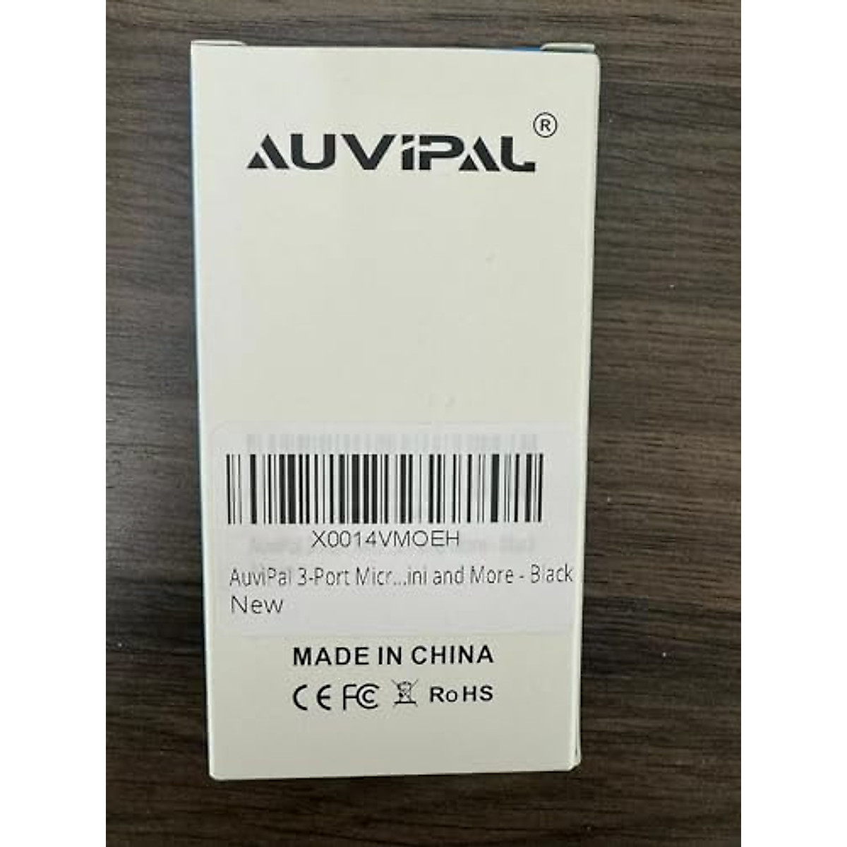 AuviPal 3-Port Micro USB OTG Hub Adapter (3 USB Ports + Power Port) for Fire Stick 4K, PlayStation Classic, Raspberry Pi Zero, Sega Genesis Mini, S/NES Classic Mini and More - Black