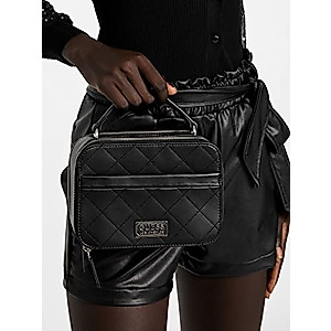 GUESS Factory Women's Mirabelli Quilted Mini Crossbody