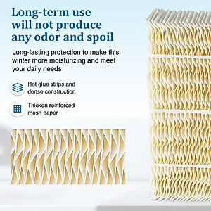 Fetechmate 2 Pack 1043 Humidifier Wick Filter Replacement for Essick Air AIRCARE EP9500 EP9700 EP9800 EP9R500 EP9R800 826000 826800 831000 and Bemis Space.Saver 800 8000 Series Humidifiers