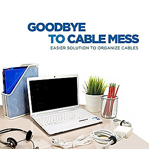 QualGear CT4-W-100-P Self-Locking Cable Ties, 8-Inch, White 100/Poly Bag