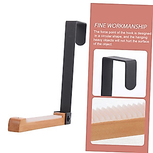 Mobestech 5pcs Door Hook Door Back Hanger Hanging Storage Hanger Wall Hanging Hooks Towel Hangers Over Door Single Coat Hook Door Coat and Hat Hook On The Door Rear Hanger Lotus Tree