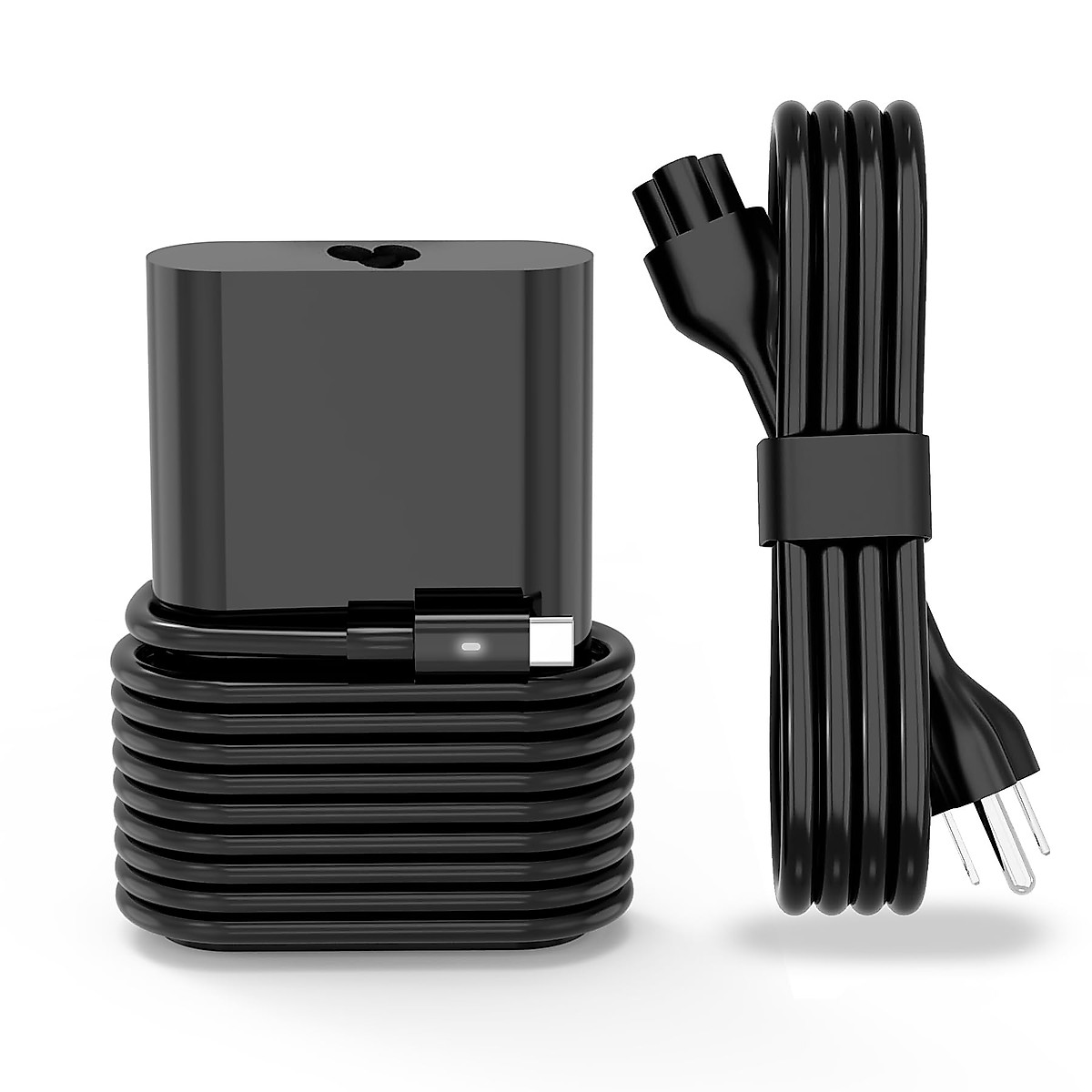 65W USB-C Laptop Charger Compatible for Dell Latitude 7410 7420 7400 5520 7320 5420 5320 5300 5285 5290 2in1,XPS 13 9350 9370 9360 9300 9305 9310 7390, Chromebook 3380 5190 Type C Fast Charging