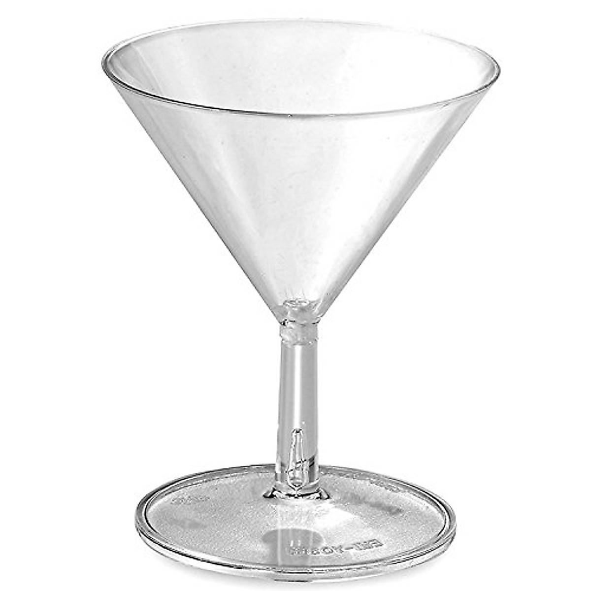 40 Disposable Mini Plastic Martini Glasses Clear Mini Dessert Cups Plastic Cocktail Glasses 2 pc Martini Glass Dessert Glasses Parfait Cups 2 oz Wine Shooter Shot Glasses Candy Bowls Trifle Party Bowl