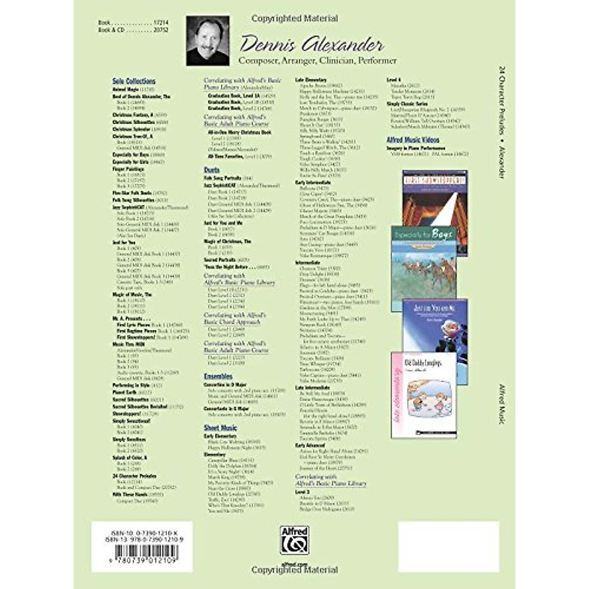 24 Character Preludes: Late Intermediate to Early Advanced Piano Solos in All Major and Minor Keys