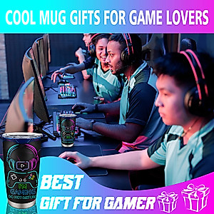 Gamer Gifts, Gifts for Gamers, Cool Gamer Gifts for Men Teen Boys Boyfriend, Gaming Gifts, Gamer Gift Ideas, Video Game Gifts, Gamer Girl Gifts, Gifts for Game Lovers Stainless Steel Tumbler 20oz 1Pc