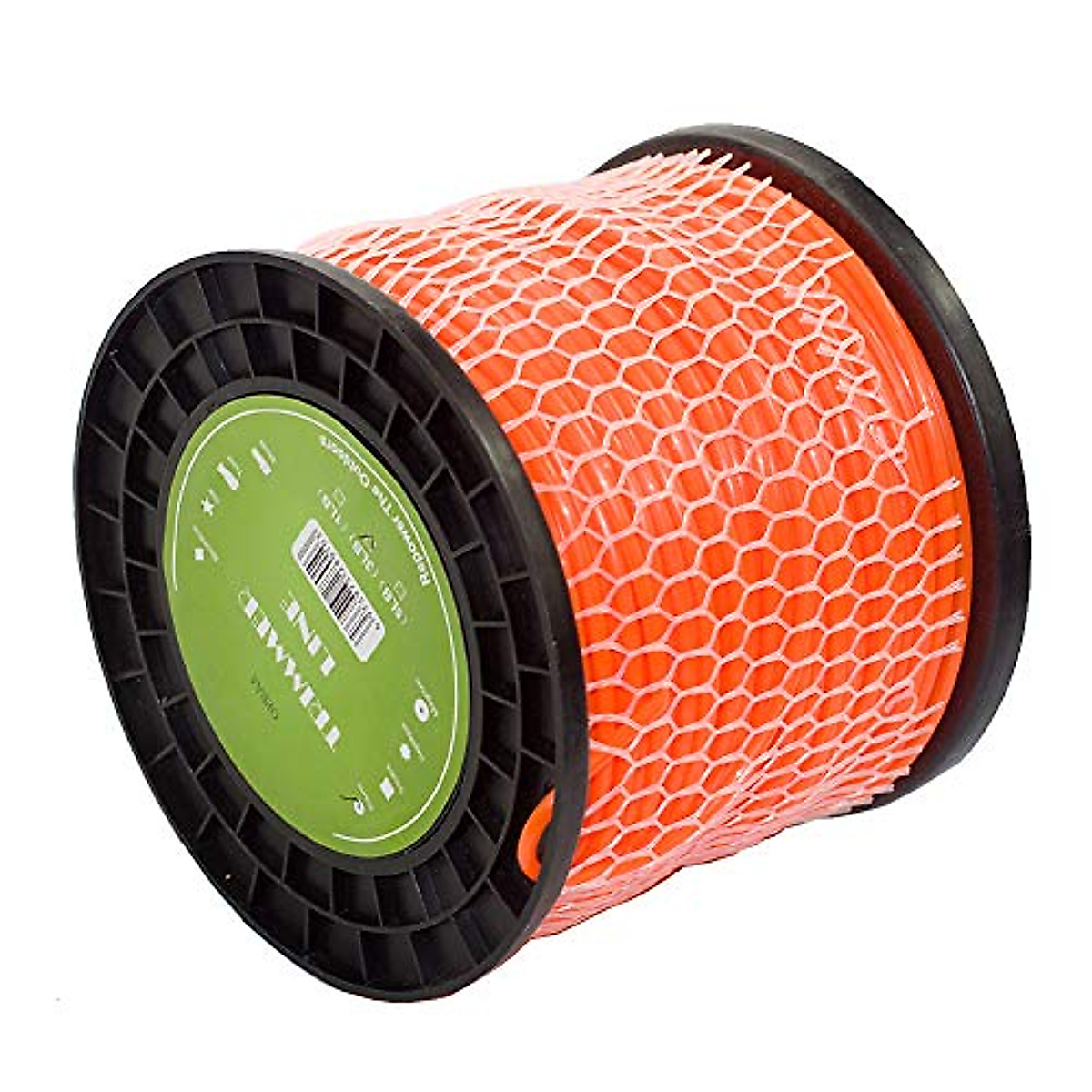 Turfson Commercial Round .155-Inch String Trimmer Line in Spool 3-Pound , Orange