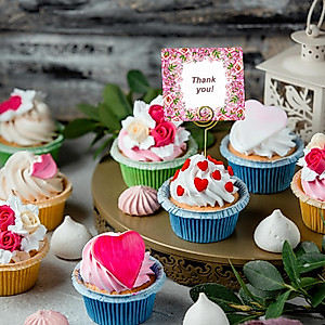 30Pcs Photo Holders for Centerpieces Picture Holders Floral Card Holder Picks Card Holder for Flower Arrangement Metal Wire Floral Place Card Holder Stick Memo Holder Pick for Wedding Gold 4.7 Inch