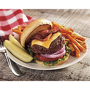 Hamilton Beach Electric Indoor Grill, 6-Serving, Nonstick Easy Clean Plates, Silver (25371)