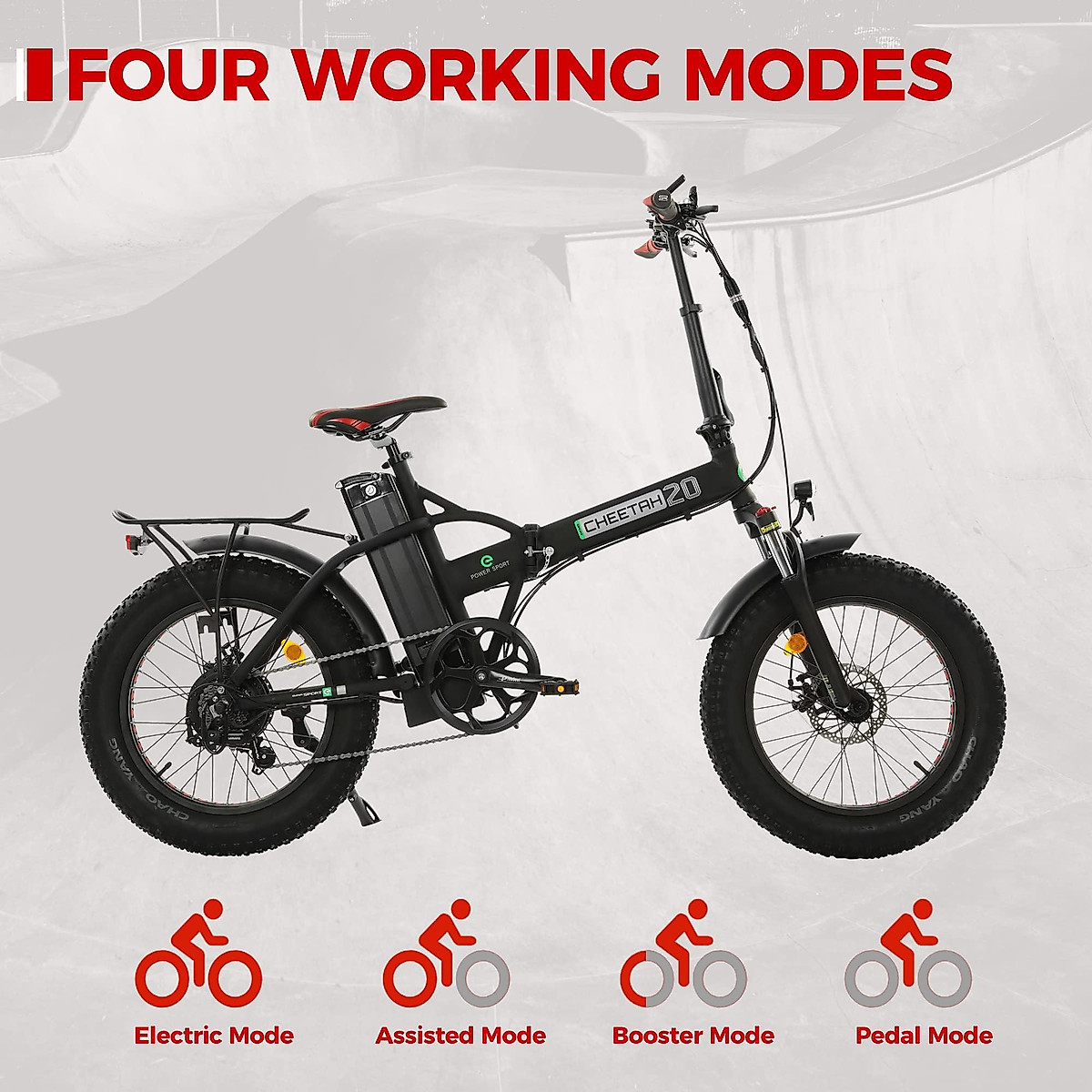 ECOTRIC Advanced 20" Electric Bike for Adults 500W Fat Tire Folding Ebike 48V Electric Bicycle 15AH Removable Battery Suspension Fork Beach Snow Mountain Foldable Bike - 90% Pre-Assembled